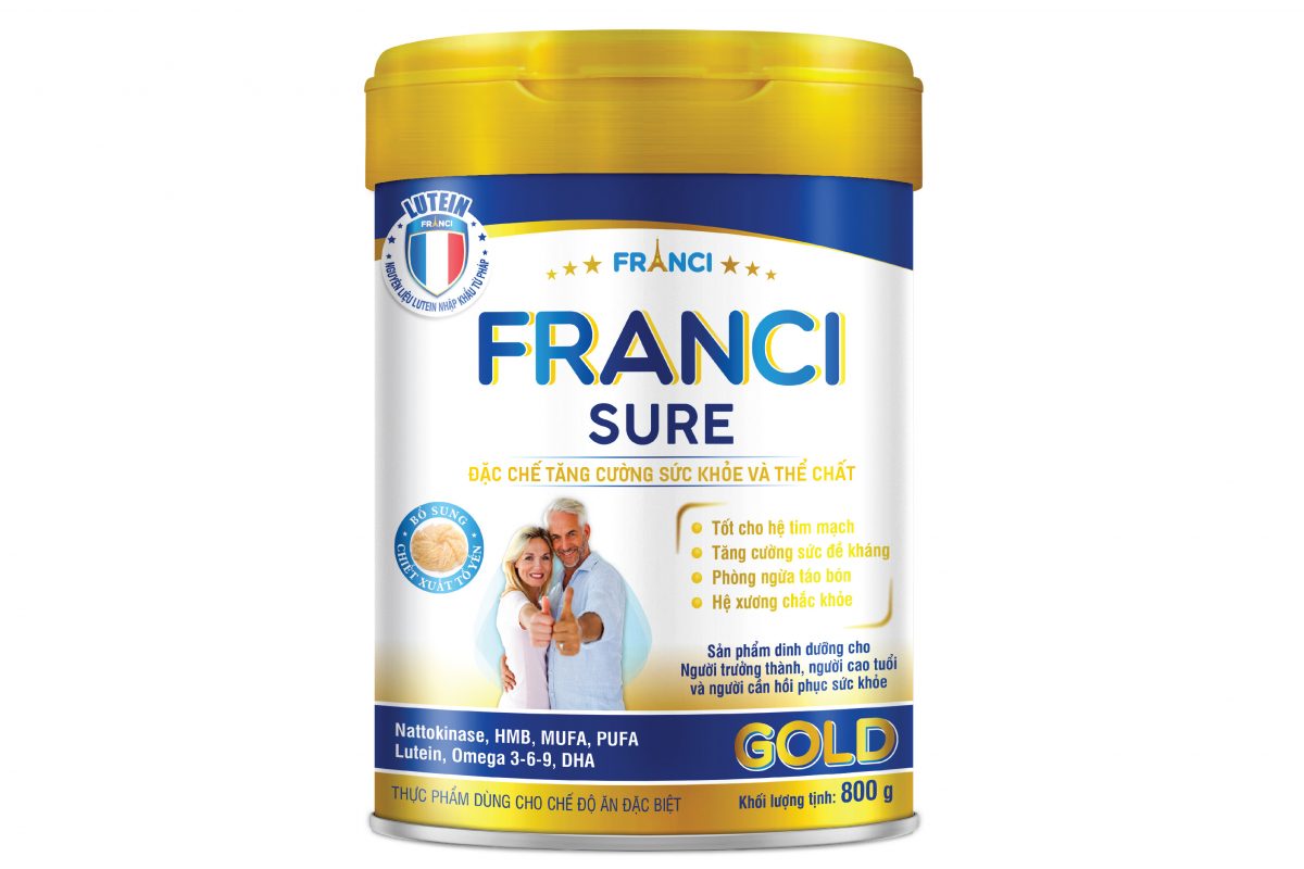 FRANCI SURE GOLD - Tăng cường sức khỏe và thể chất - Franci